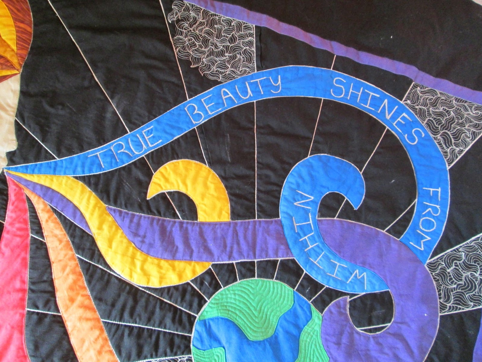 Stitch by Stitch: Goddess Quilt - Express Your Love