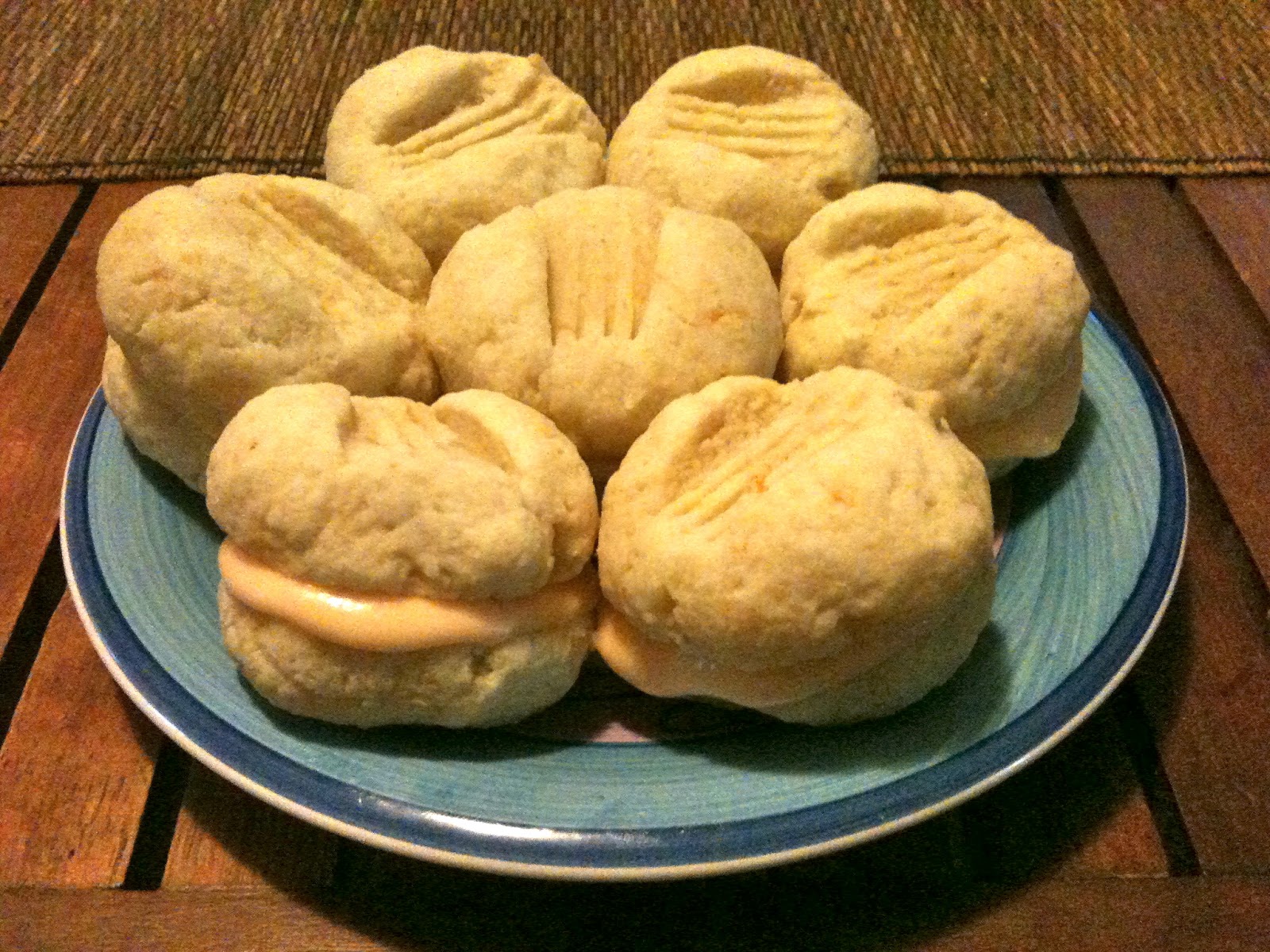 The Active Scrawler: Allergy free mandarin cream biscuits recipe