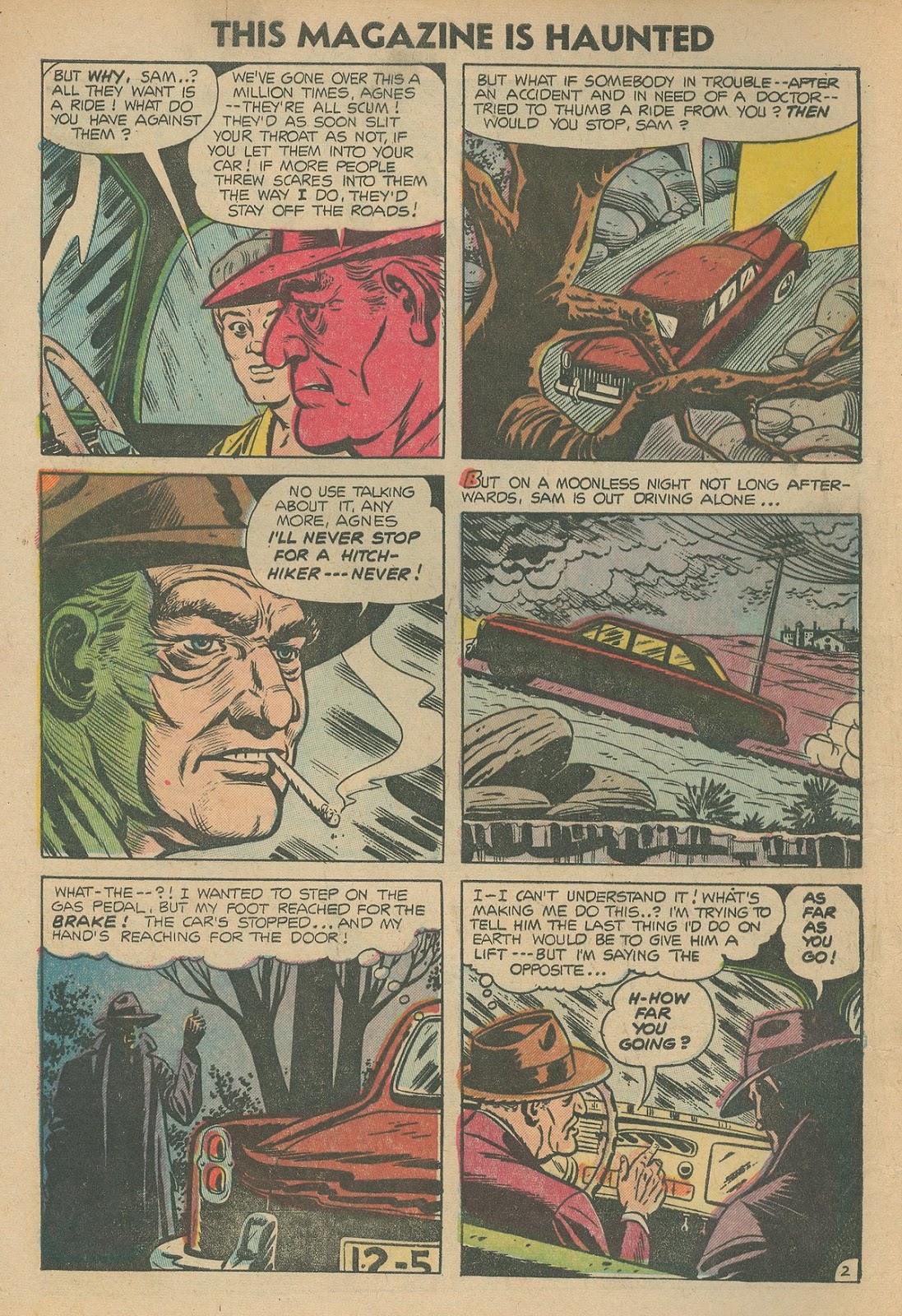 Four-Color Shadows: The Hitchhiker-Chic Stone-1954