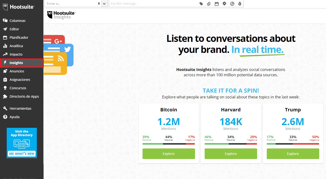 Guía para conocer Hootsuite ~ Curioseando