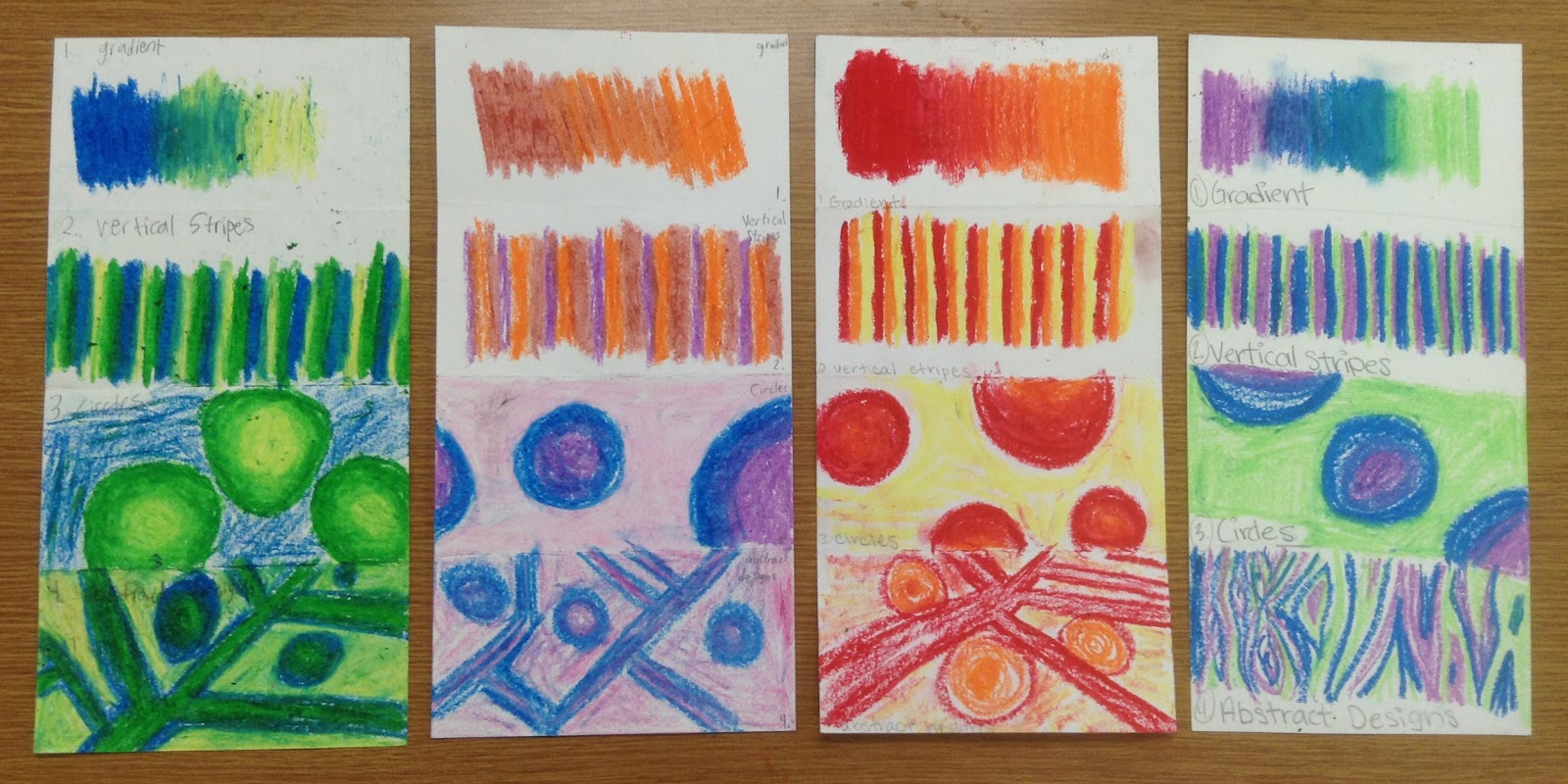 Jerdee's Art Classes: Animals in Art | Oil Pastel Drawings