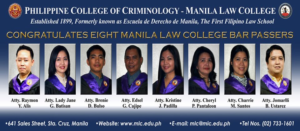 2011 BAR EXAMS; MLC NEW LAWYERS!! | Alpha Phi Omega (Philippines) - MLC ...