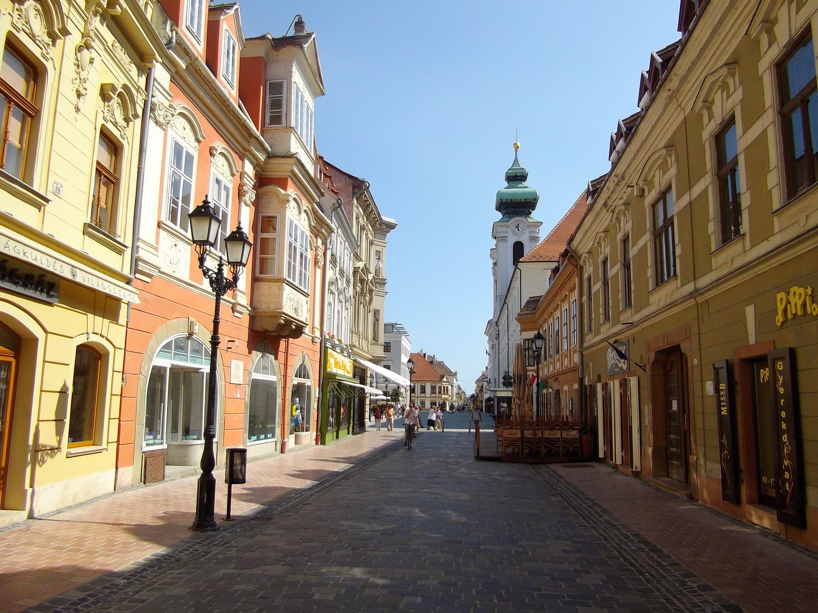 Gyor, Hungary. Old Downtown | Hongarije