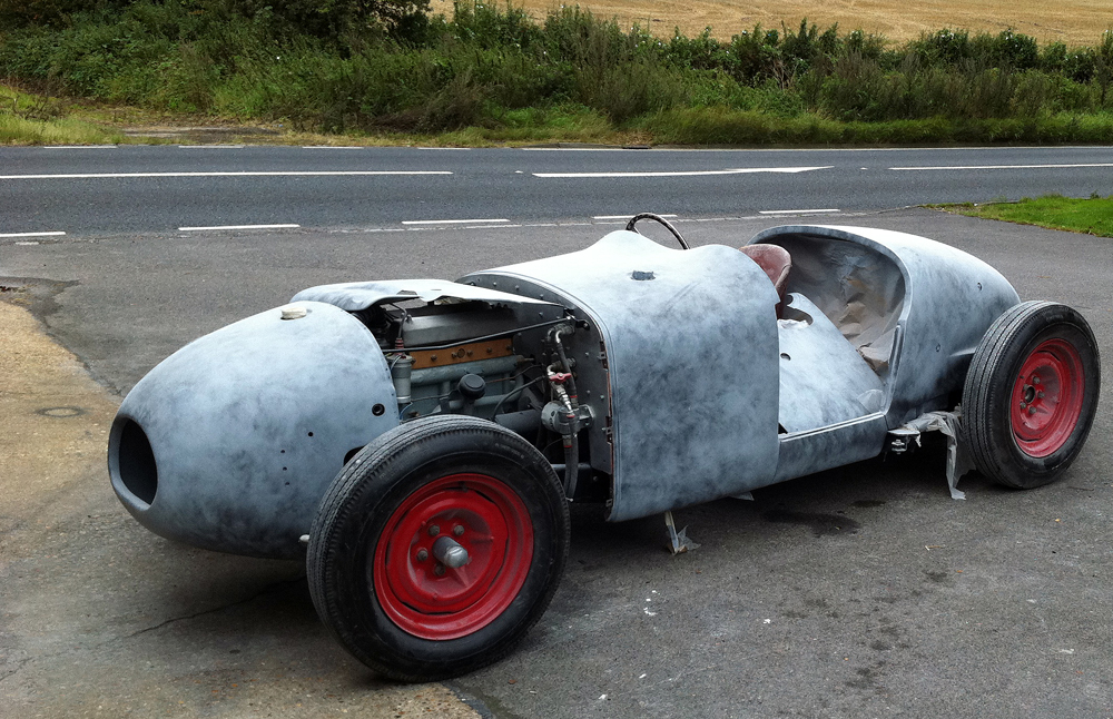 Mitchell Motors: Connaught L3-SR - Extensive aluminium repair work.