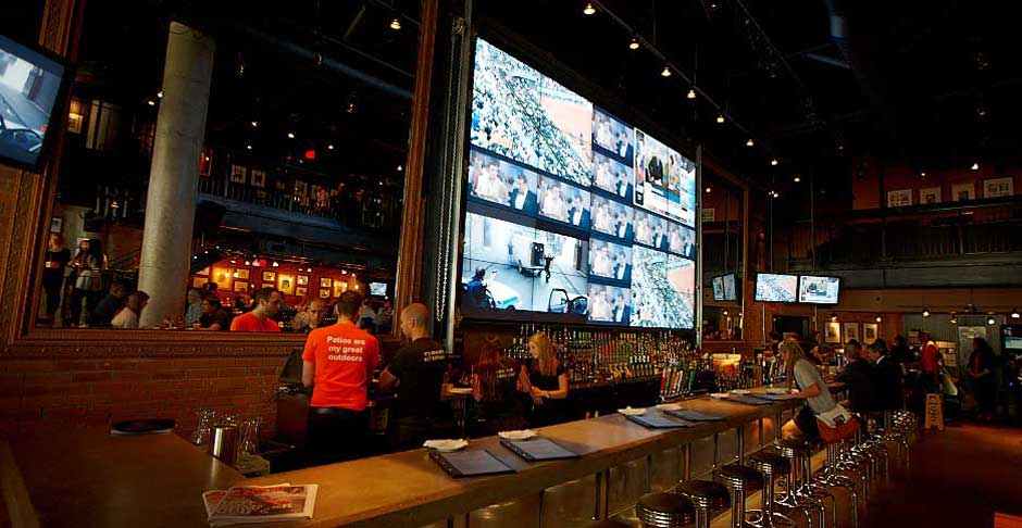 Big video wall for Jack Astor's flagship Toronto location