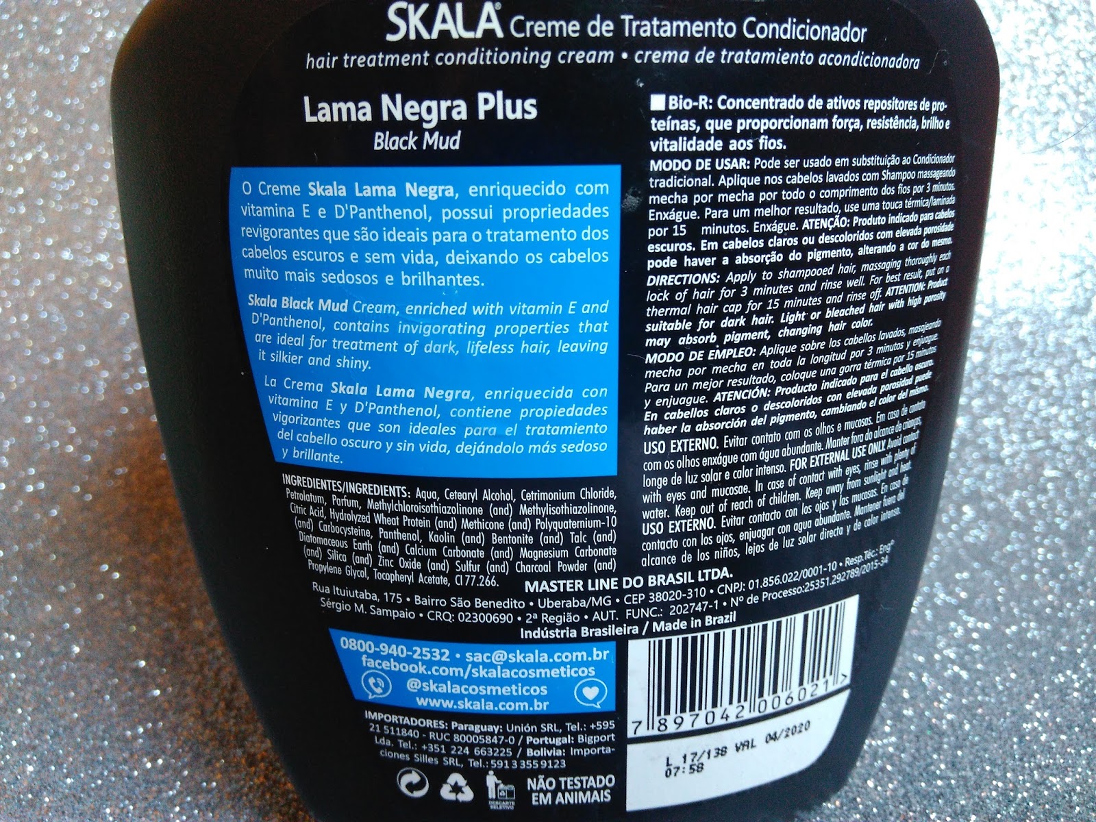 Atrás do Rímel: RESENHA | MÁSCARA LAMA NEGRA - SKALA