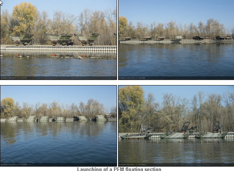 desarrollo defensa y tecnologia belica: Puente Flotante PFM motorizado ...