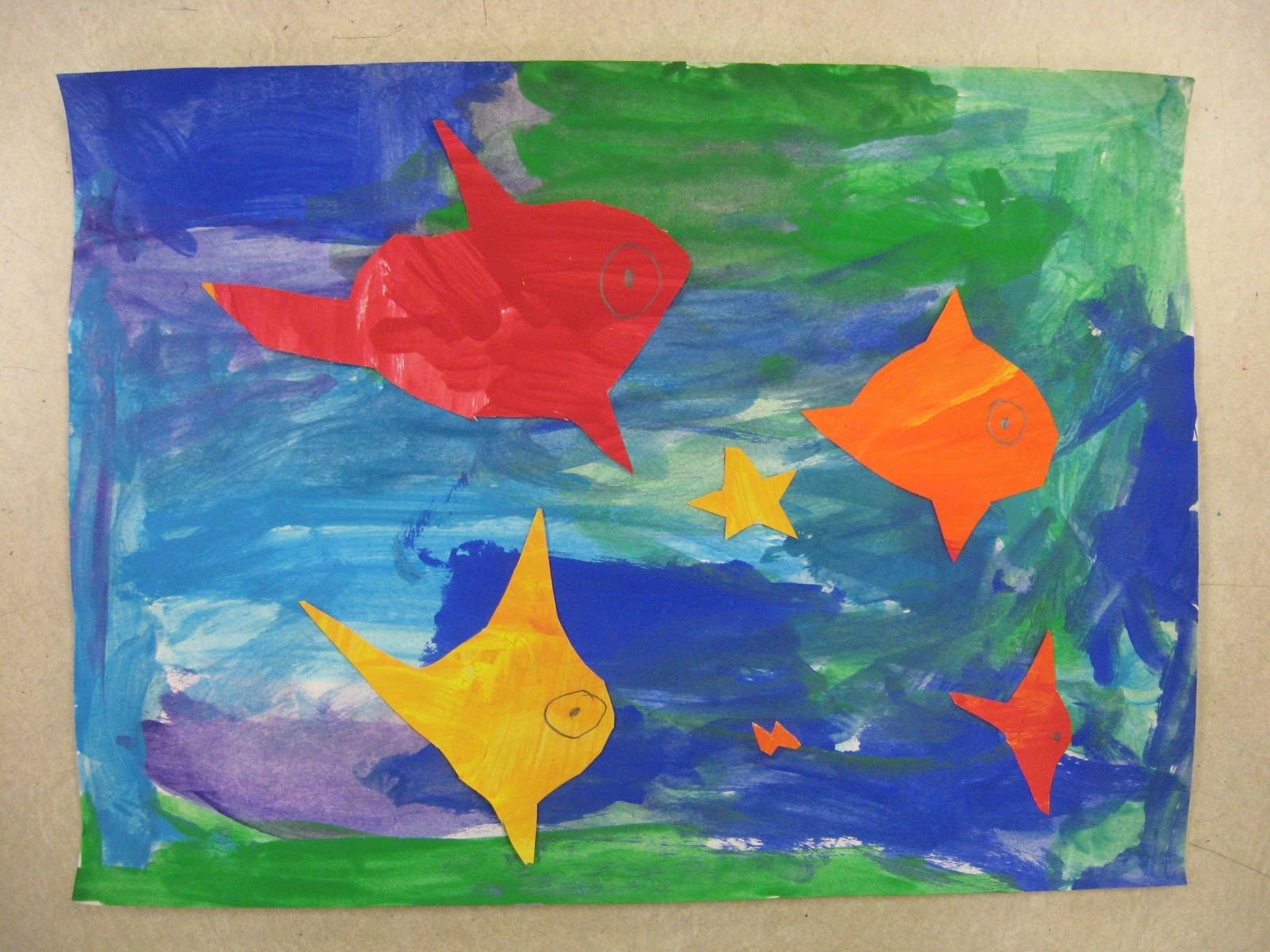 Miss Young's Art Room: Eric Carle-inspired Warm and Cool Color 2nd ...