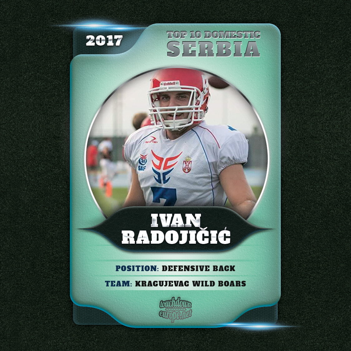 TDEU Top 10 Domestic 2017: SERBIA | Touchdown Europe