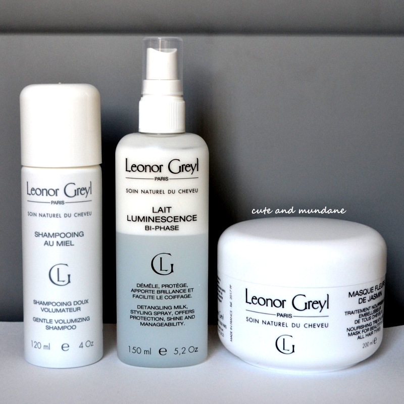 Cute and Mundane: Leonor Greyl haircare review: milk, honey, and jasmine