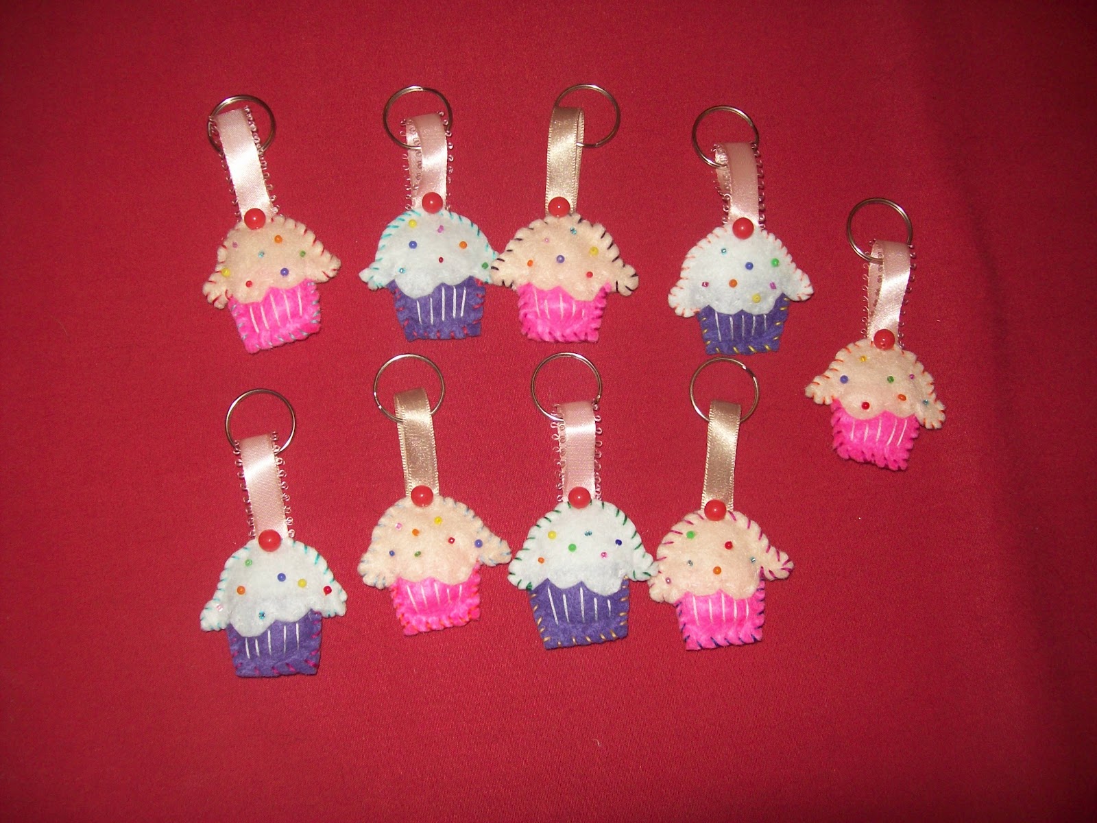 Rufusdog's Crafty Blog: Felt Key Rings