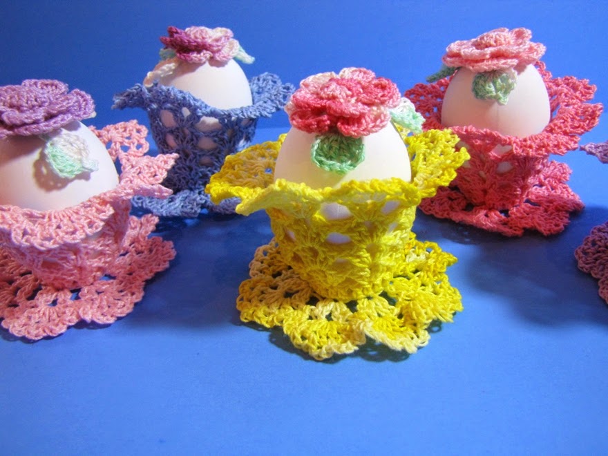 BellaCrochet: Easter Garden Doily: A Free Crochet Pattern For You