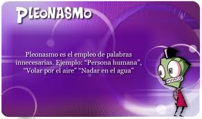 BOSQUEJOS: PLEONASMO