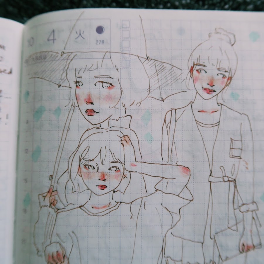 The Journal Diaries- Alice's Illustrations / Seaweed Kisses