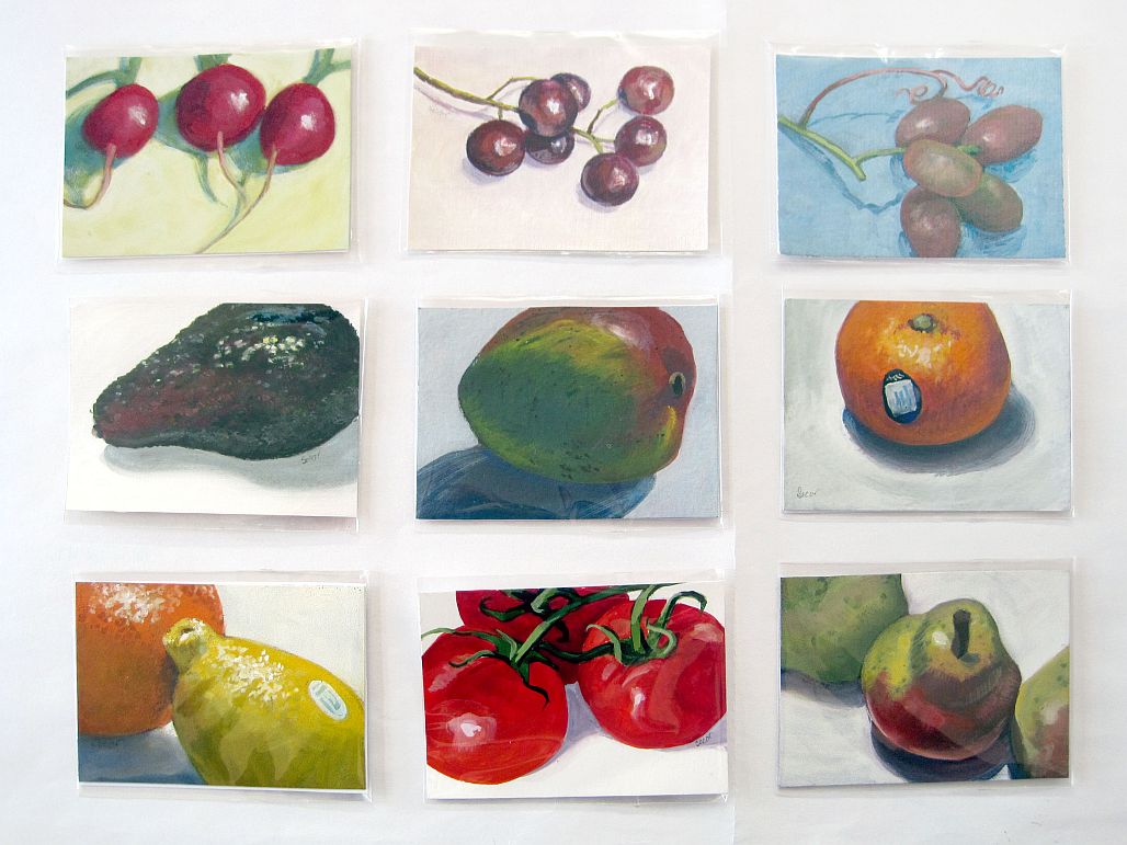 Deborah Secor: Watermedia: Avocado