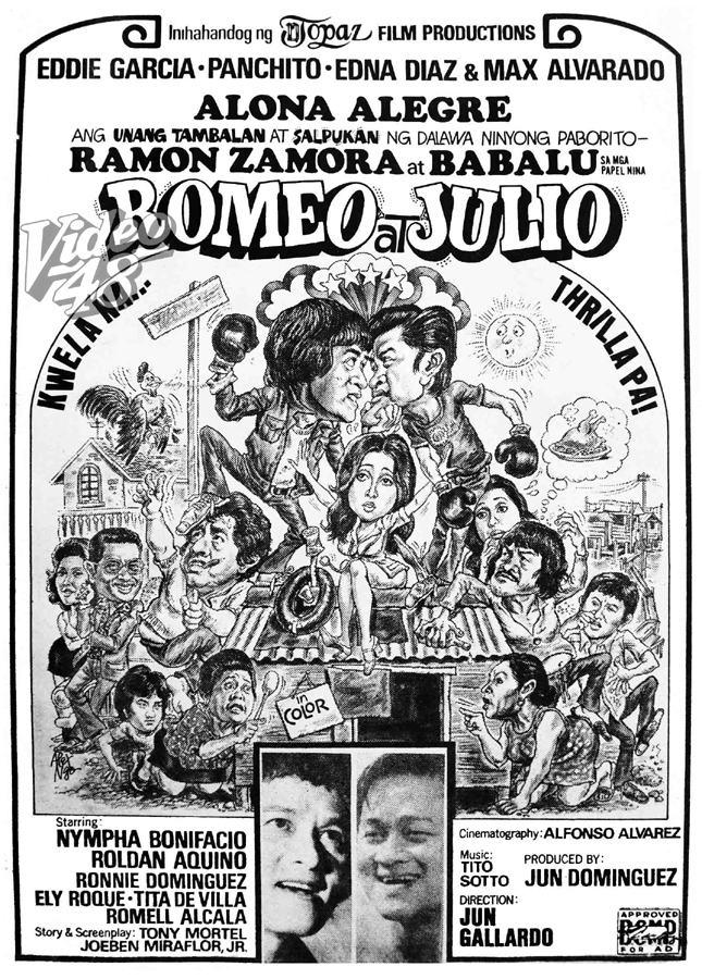 Video 48: THE SEVENTIES # 843: RAMON ZAMORA, BABALU, WITH ALONA ALEGRE ...