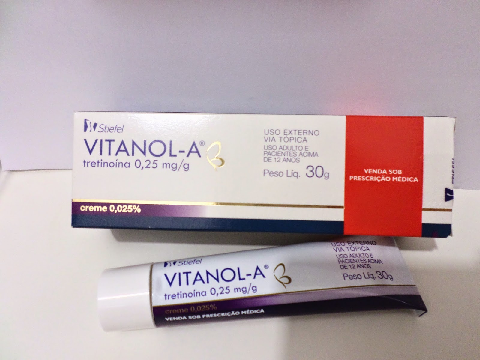 QUAL É O SEU MUNDO?: Clareamento facial com Vitanol A 0,25
