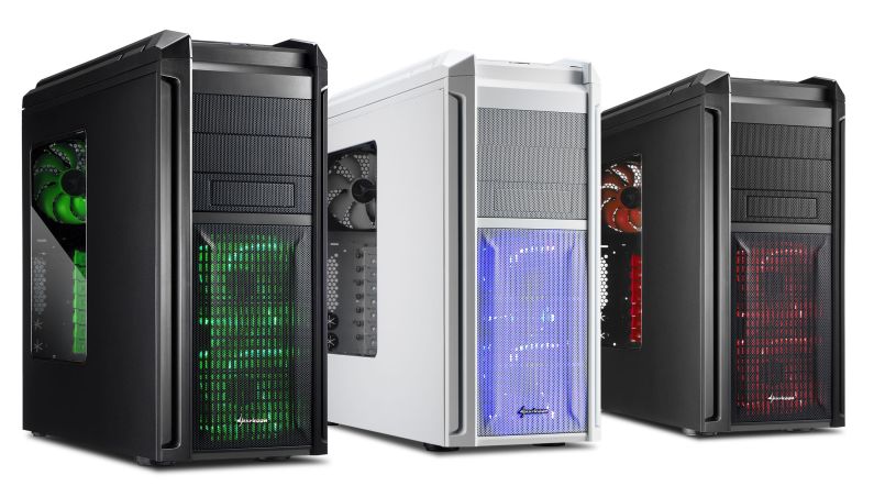 Virtual-Hideout.com: Sharkoon Launches Tauron ATX Case, Modular Hard ...