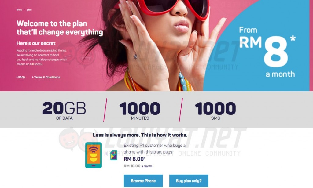 大马新电讯公司 webe ，每月20GB只需RM 8