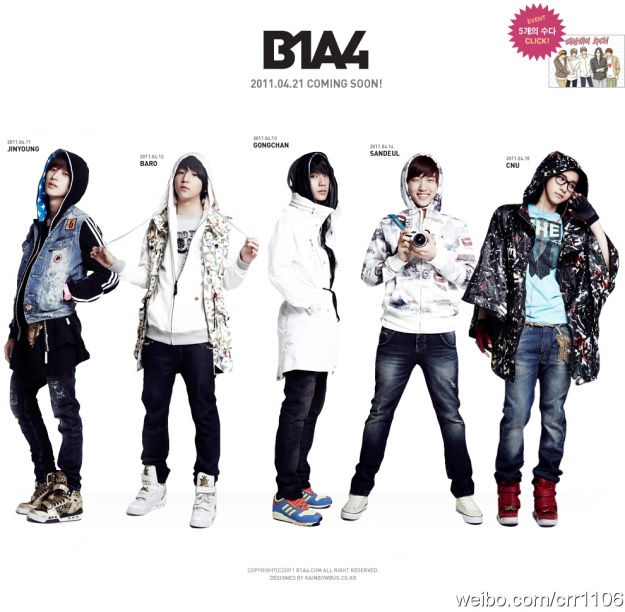 kakkoi World: MV "OK" da nova boy band B1A4 revelada!