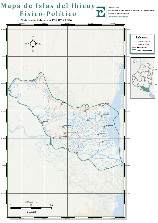 Mapas Físico-Políticos ~ Dirección de Economía e Información ...