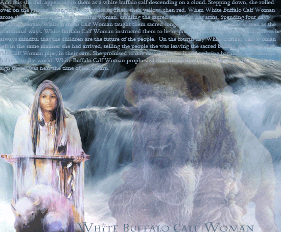 Goddesses and the Feminine Divine: Legend of the White Buffalo Woman ...