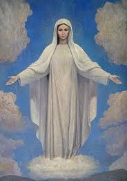 Blue Hermit: Our Blessed Mother Mary, Virgin and Mother, Queen