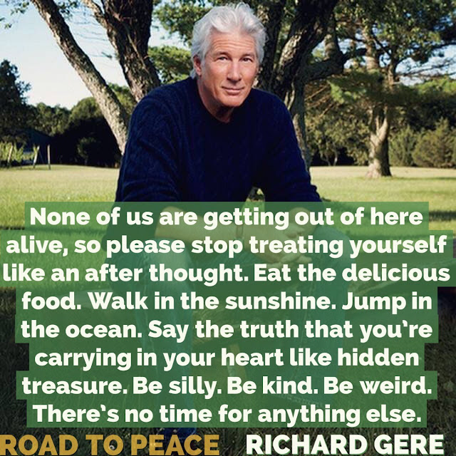 Reconnecting to Health: Richard Gere Advocates Living a Full Life ...