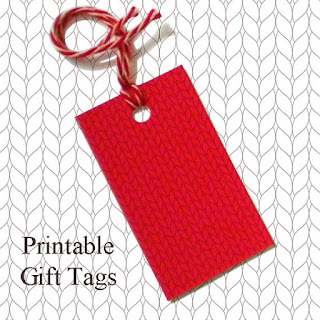 Drawing a Fine Line : Knitting Gift Tags