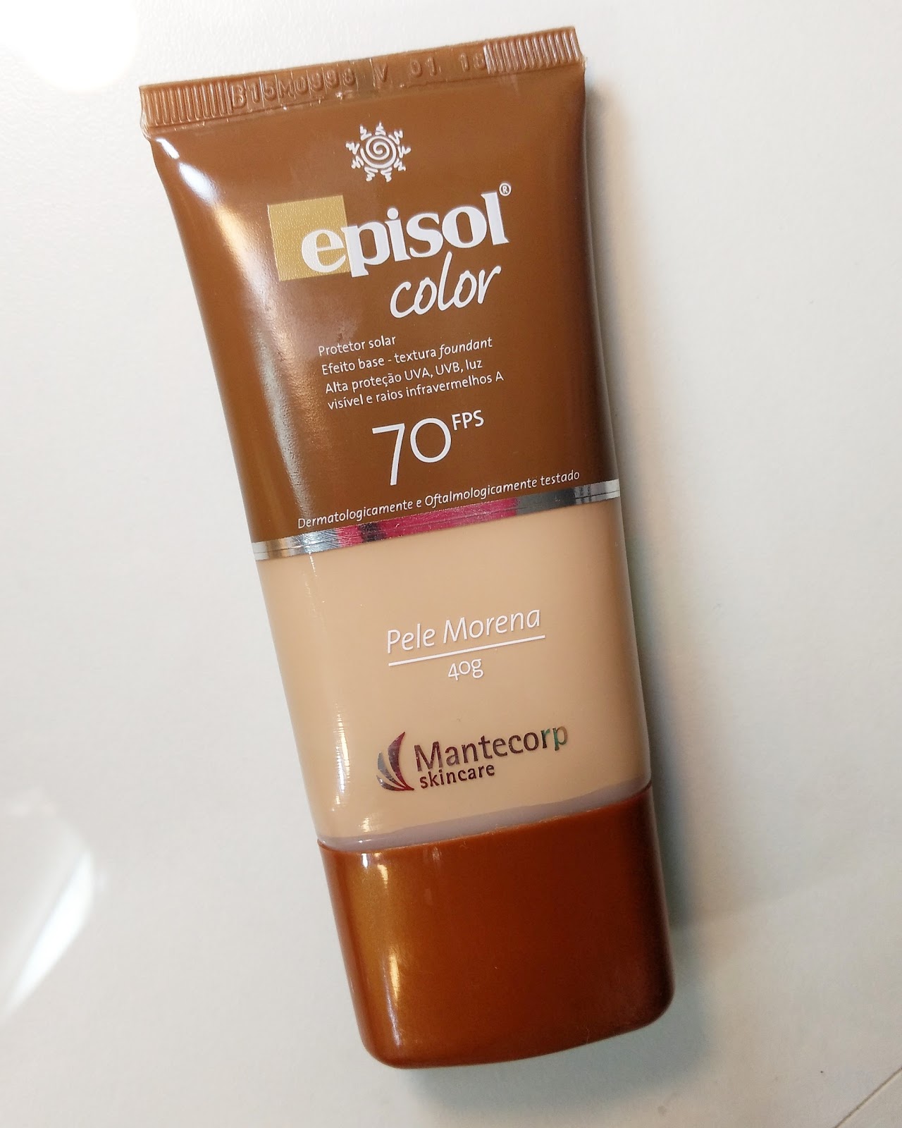 Divina Borboleta : Resenha: Protetor solar Episol Color FPS 70