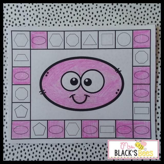 Shapes Bingo Dab | Mrs. Black's Bees