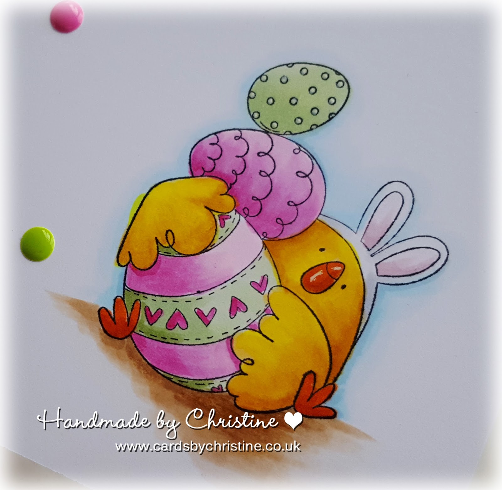 Handmade by Christine: Easter Bunny Chick