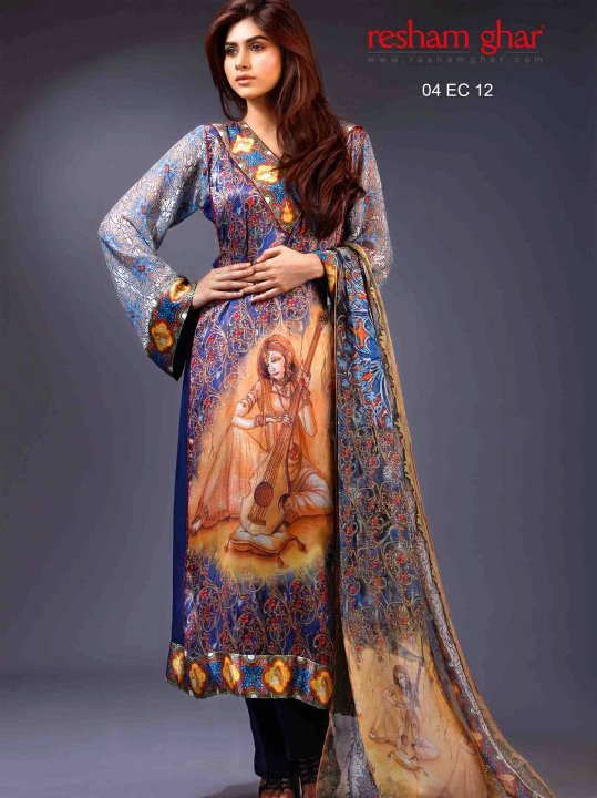 Resham Ghar @ Eid Dresses Design 2012 | Asian Fashion