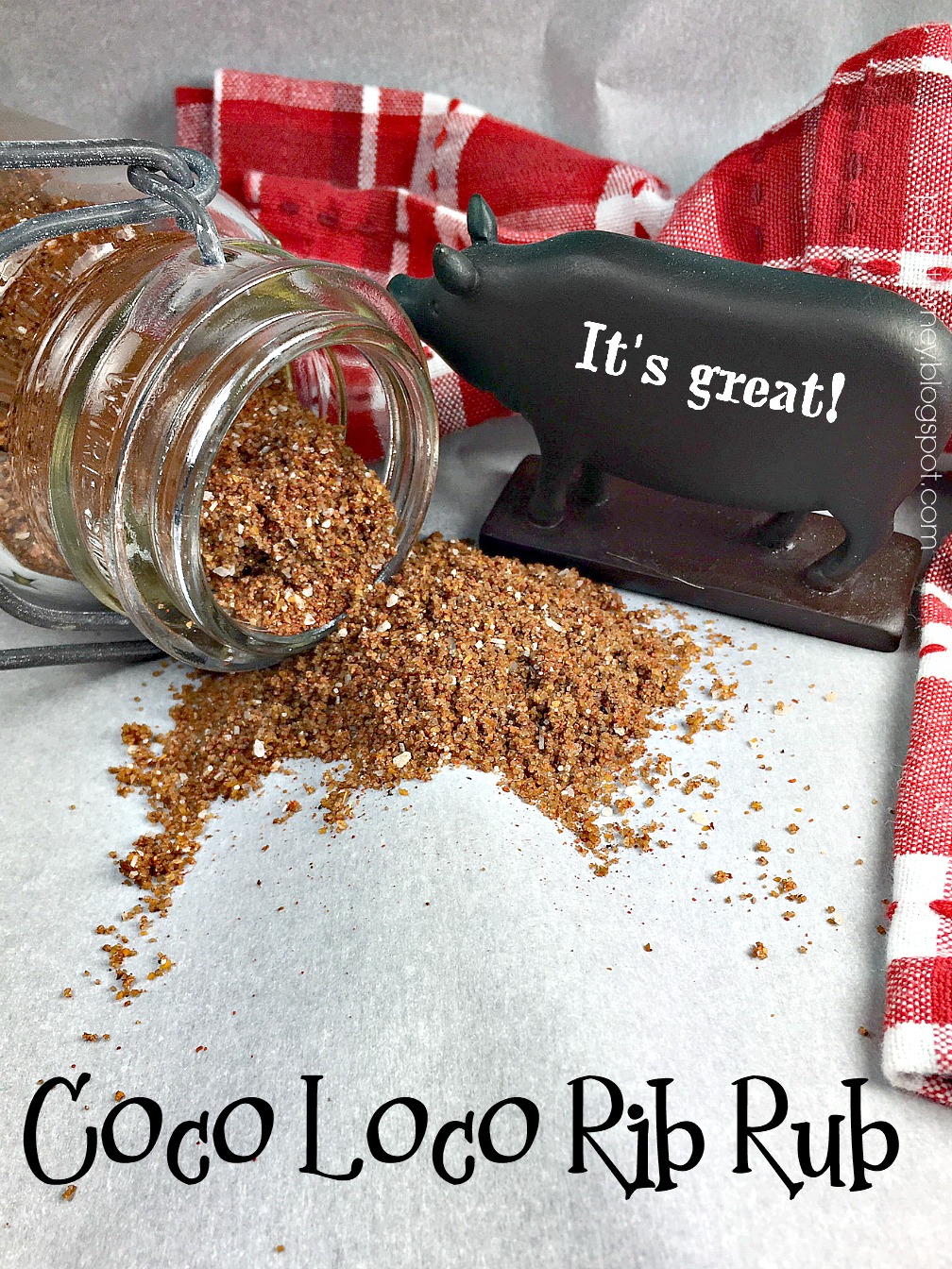 Olla-Podrida: Coco Loco Rib Rub
