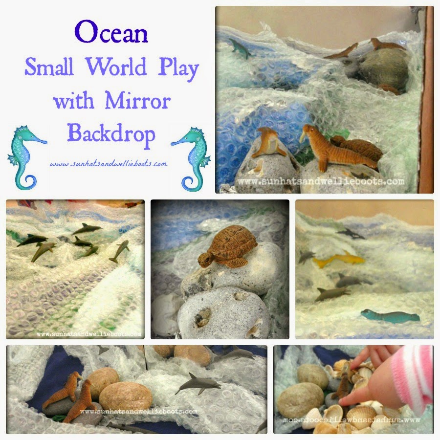 Sun Hats & Wellie Boots: Make Your Own Ocean Small World Play Scene ...