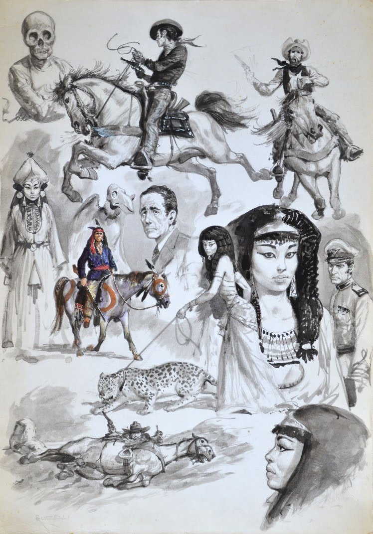 COMIC IS ART: GUIDO BUZZELLI