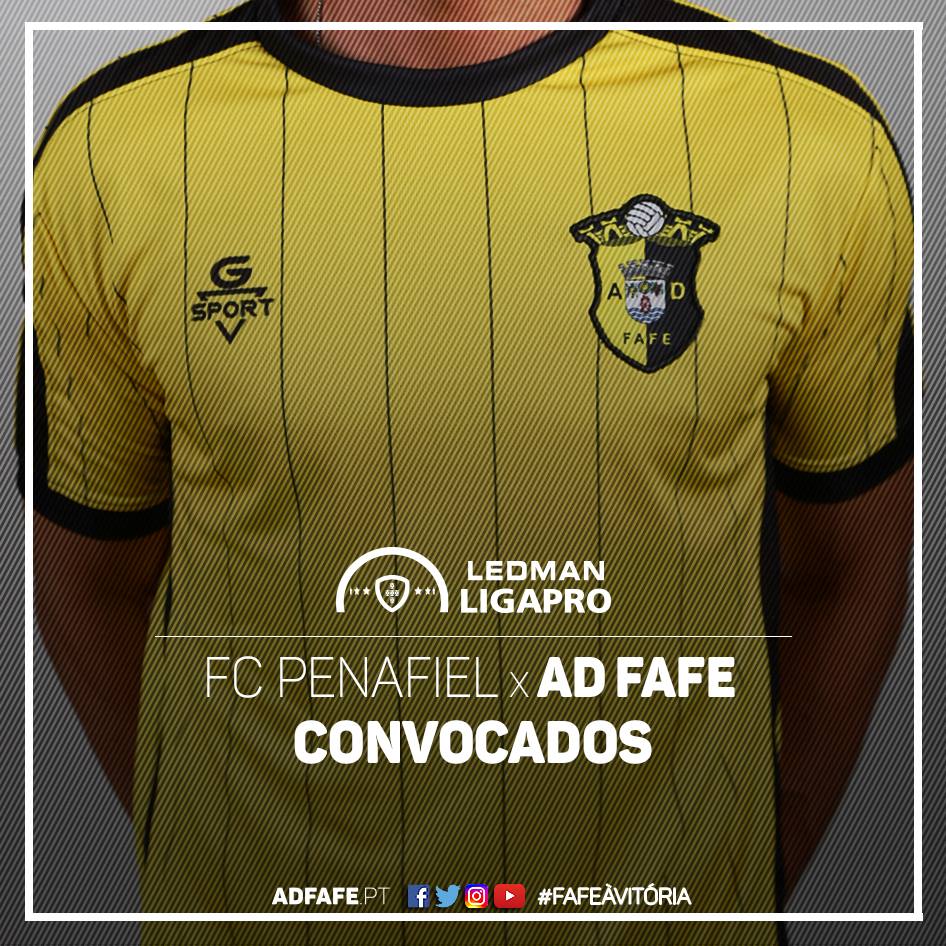 AD Fafe-FC Penafiel: André Mesquita estreia-se nos convocados ...