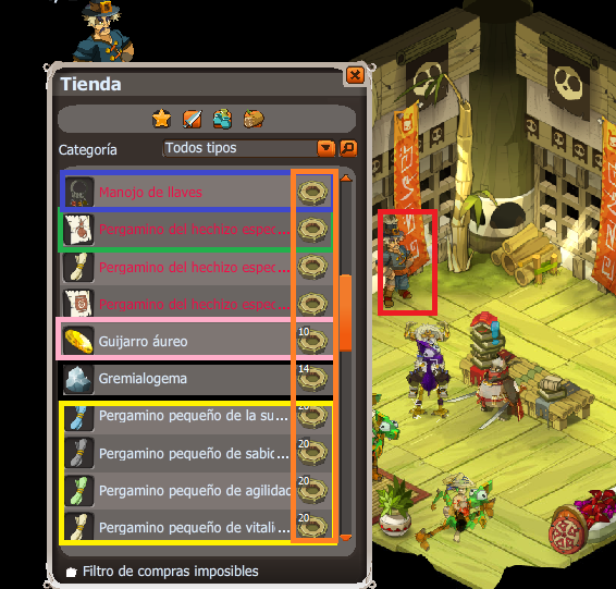 Dofus gremio sangre fria: guia dopeuls dofus