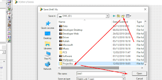 [DELPHI 7] Cara menggunakan DELPHI 7 dan menyimpan project yang baik ...