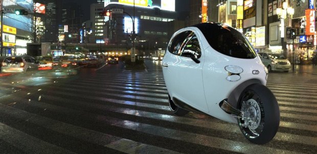 Now, A Two-wheeled, Self-balancing Car