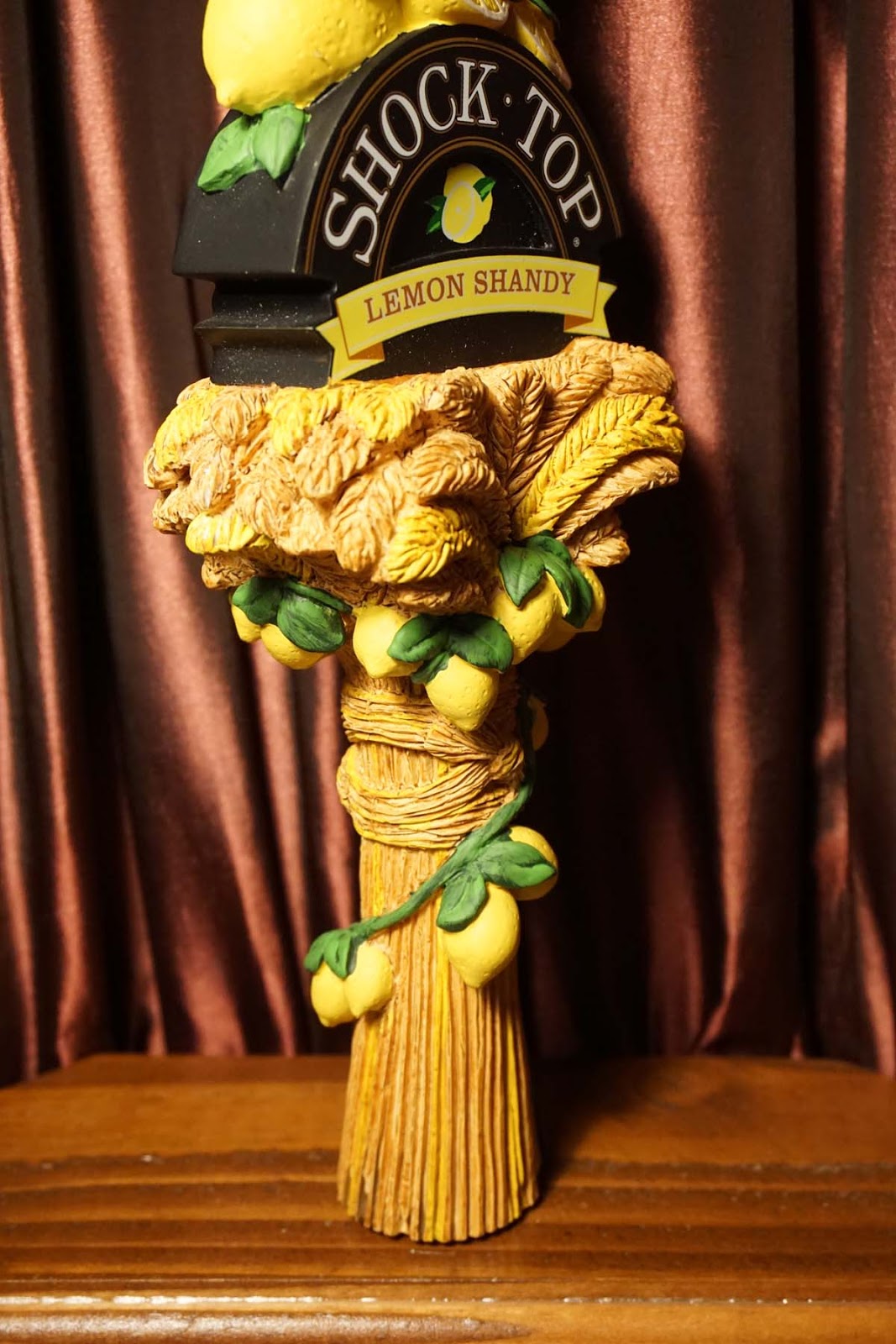 Tap Handle #269: Anheuser-Busch - Shock Top Lemon Shandy