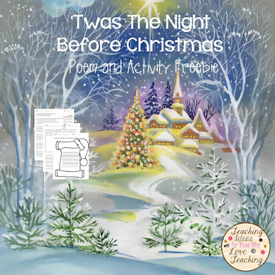 Classroom Freebies Too: 'Twas The Night Before Christmas