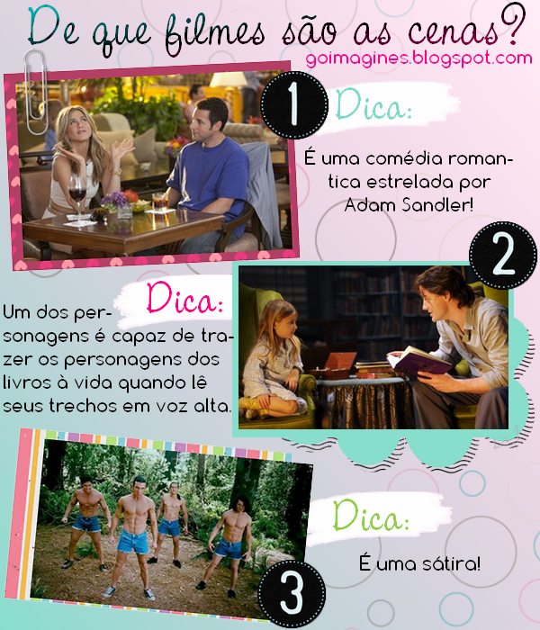 :: Go Imagine :: : De que filmes são as cenas? + Destaque no Go Imagine ...