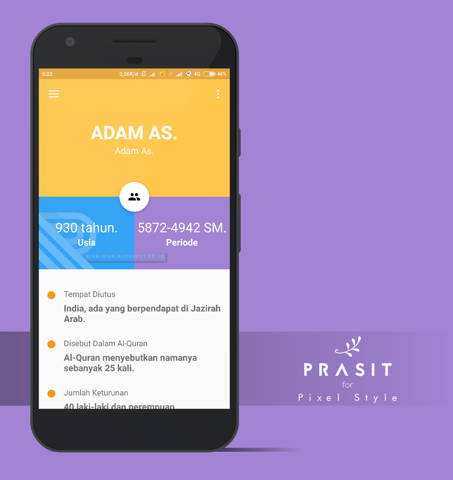 Tutorial Membuat Aplikasi Biodata Nabi dengan Android Studio - Rivaldi 48