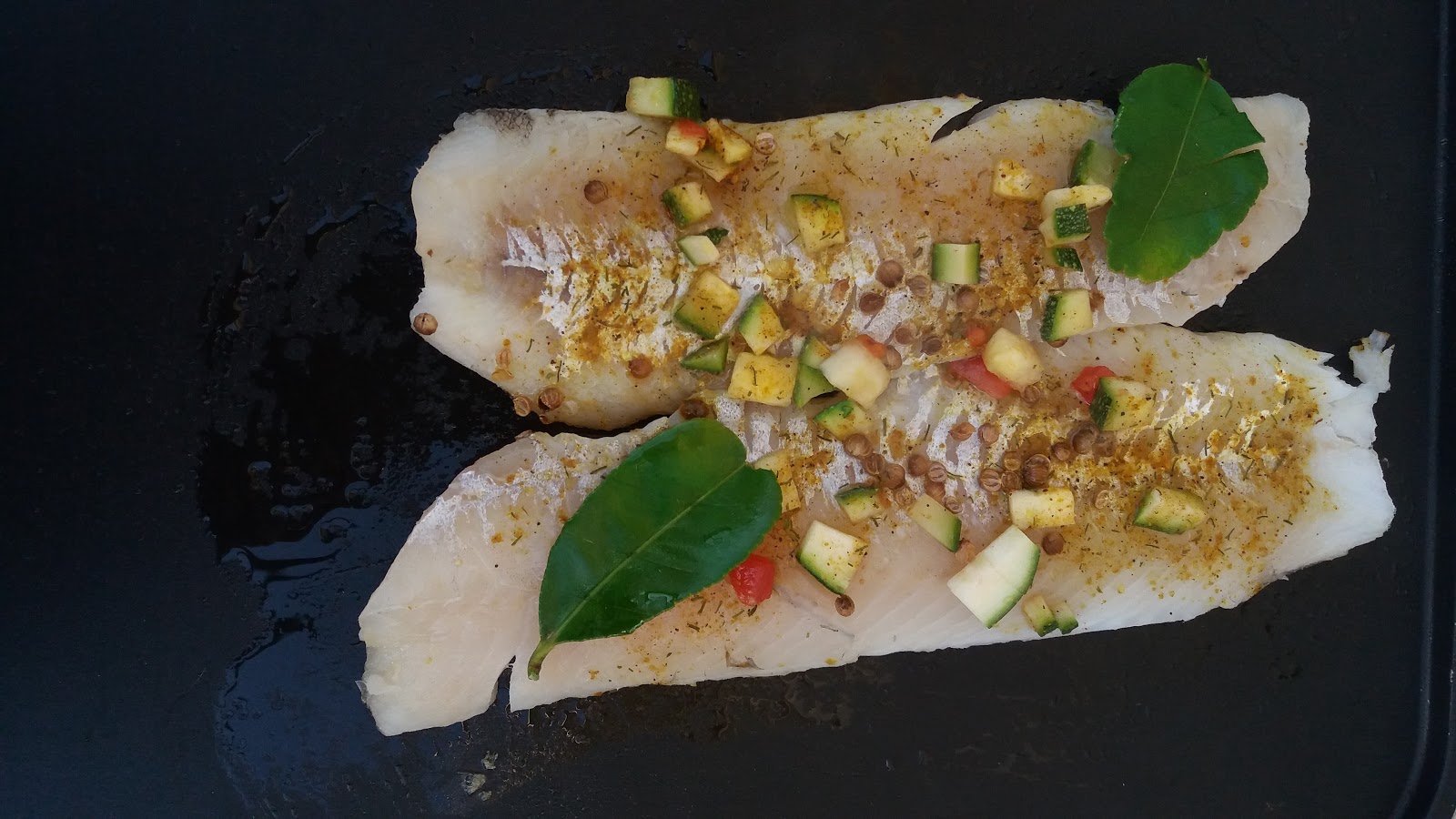 Ma petite tambouille : Filet de merlan mariné à la plancha!