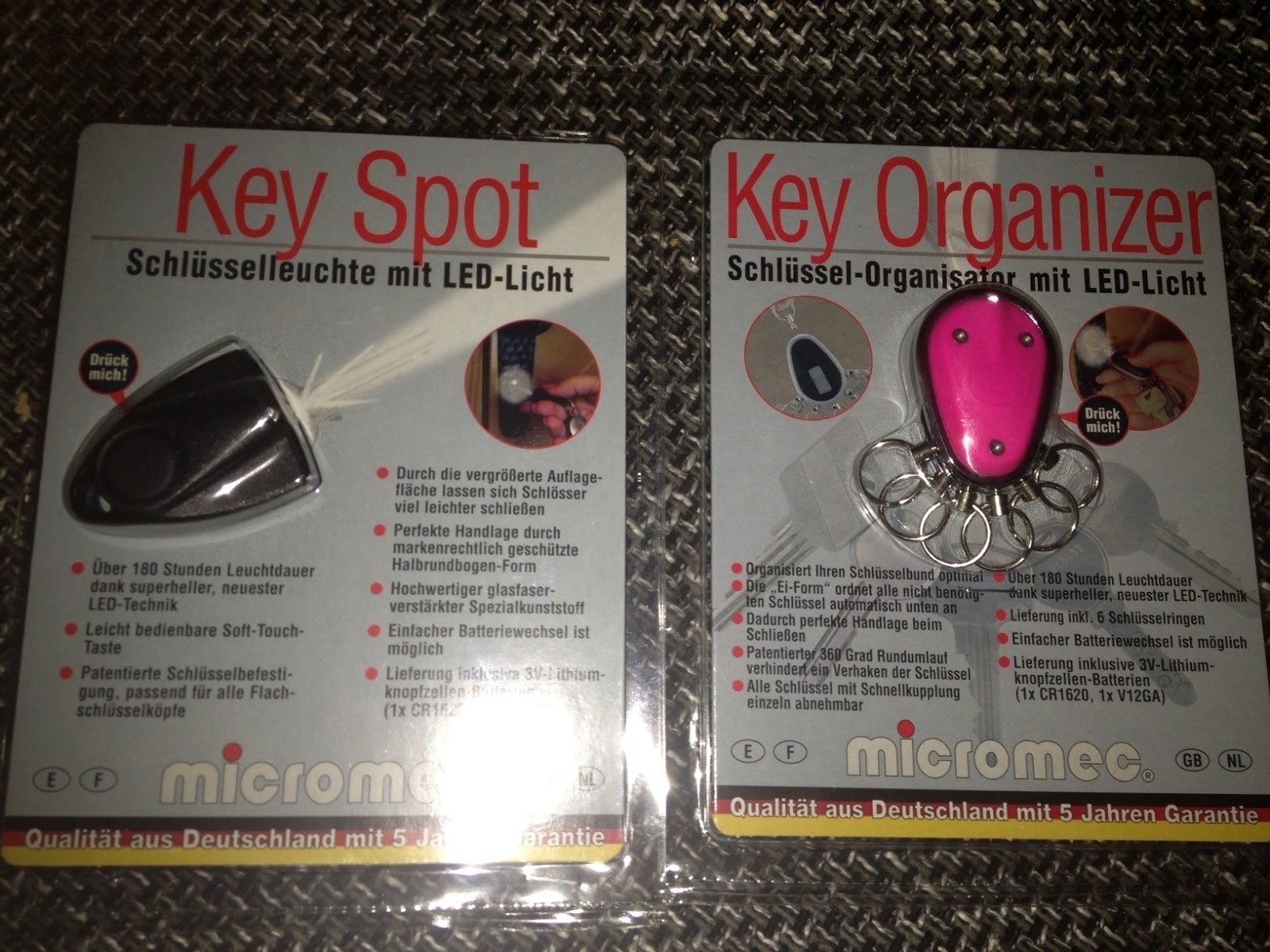Produkttest: Micromec – Schlüsselanhänger.com ~ Lisa´s Produkttest-Welt