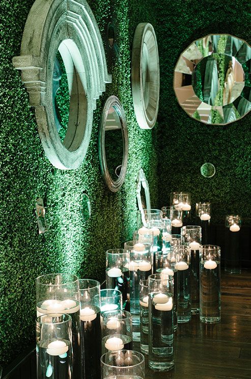 Sonal J. Shah Event Consultants, LLC: Emerald Green Reception Ideas