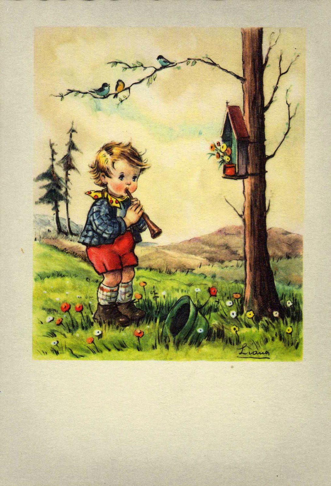 Miss Jane: Easter & Spring Vintage Postcards 3