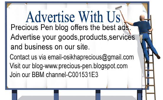 ADVERTSE WITH US - Precious Pen Blog