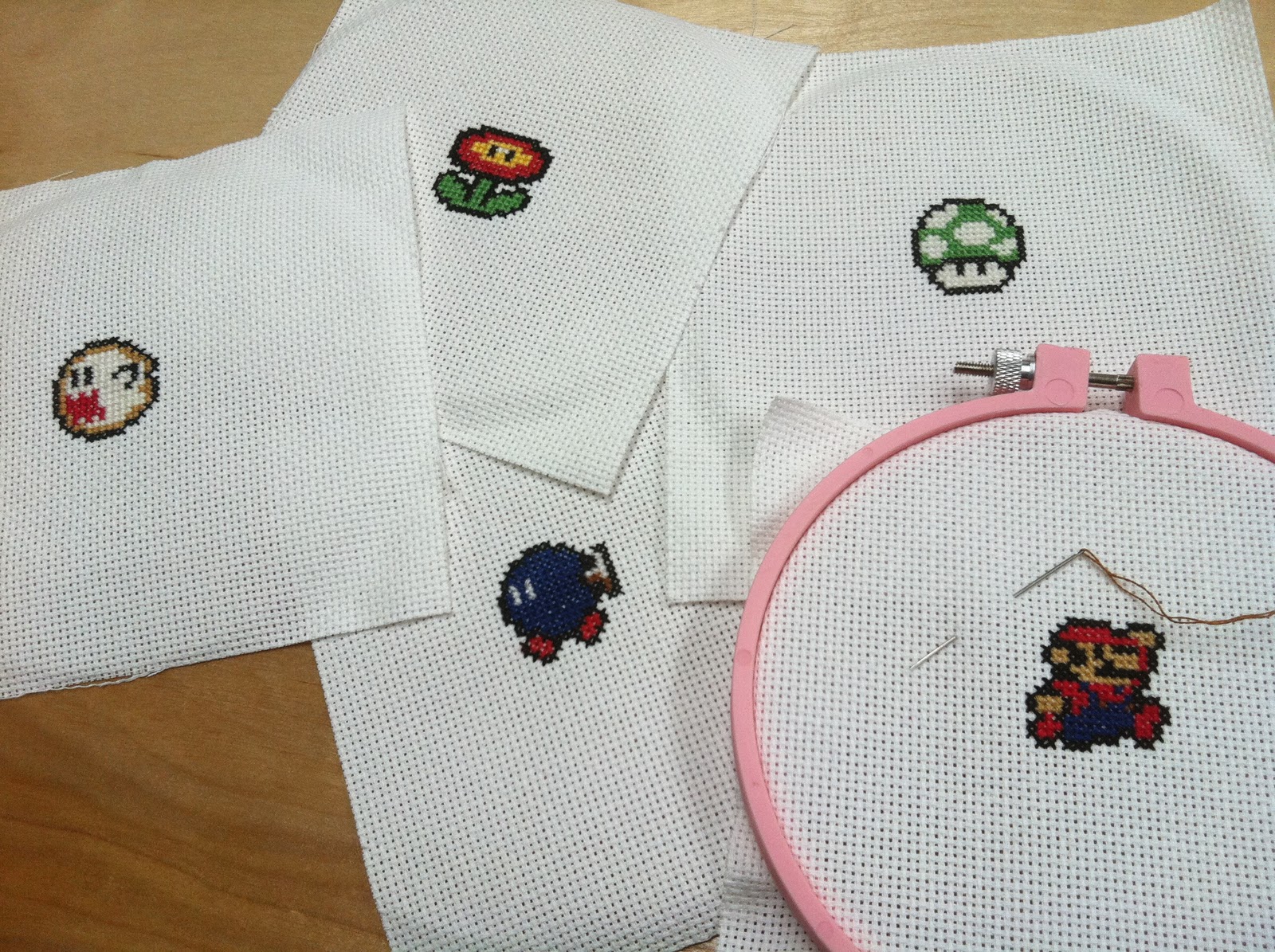 The Contemplative Creative: 8-bit Cross Stitch
